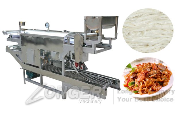 Automatic Rice Noodle Making Machine|Kweitau Pho Noodles Machine