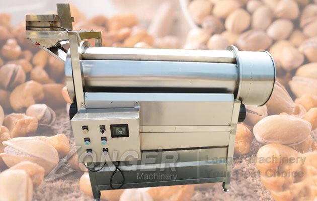 Single Drum Chips Snacks Flavouring Machine|Fries Nuts Seasoning Machine