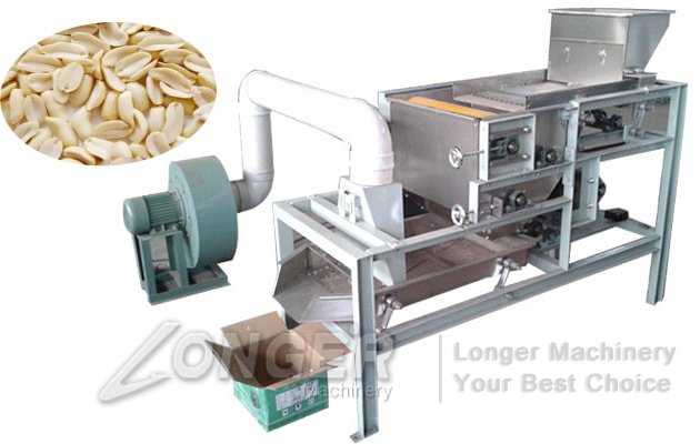 Peanut Half Cutting Machine|Automatic Peanut Cutting Machine
