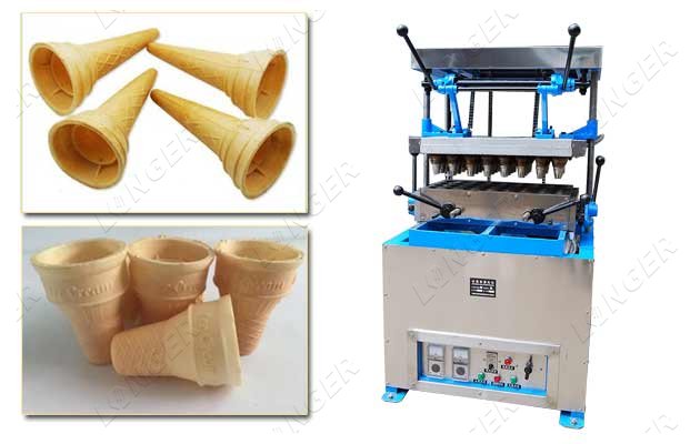 Automatic Ice Cream Wafer Cones Processing Line Price