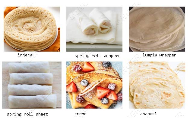 Commercial Spring Roll Wrapper Machine Lumpia Wrapper Making Machine