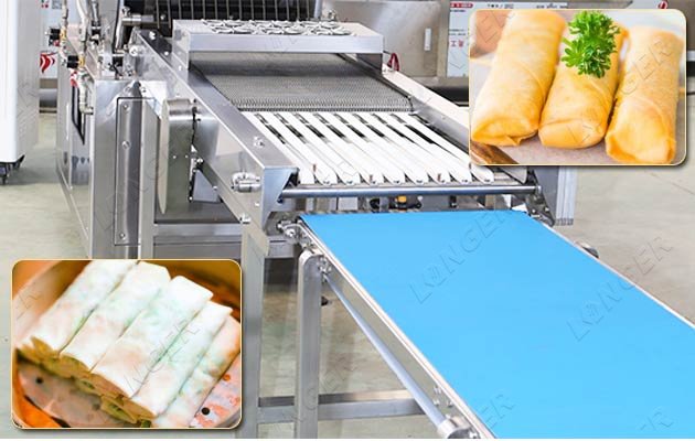 Fully Automatic Spring Rolls Making Machine Supplier
