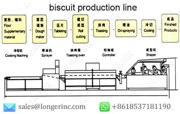 Multifunctional Biscuit Automatic Processing Plant Manufacturer